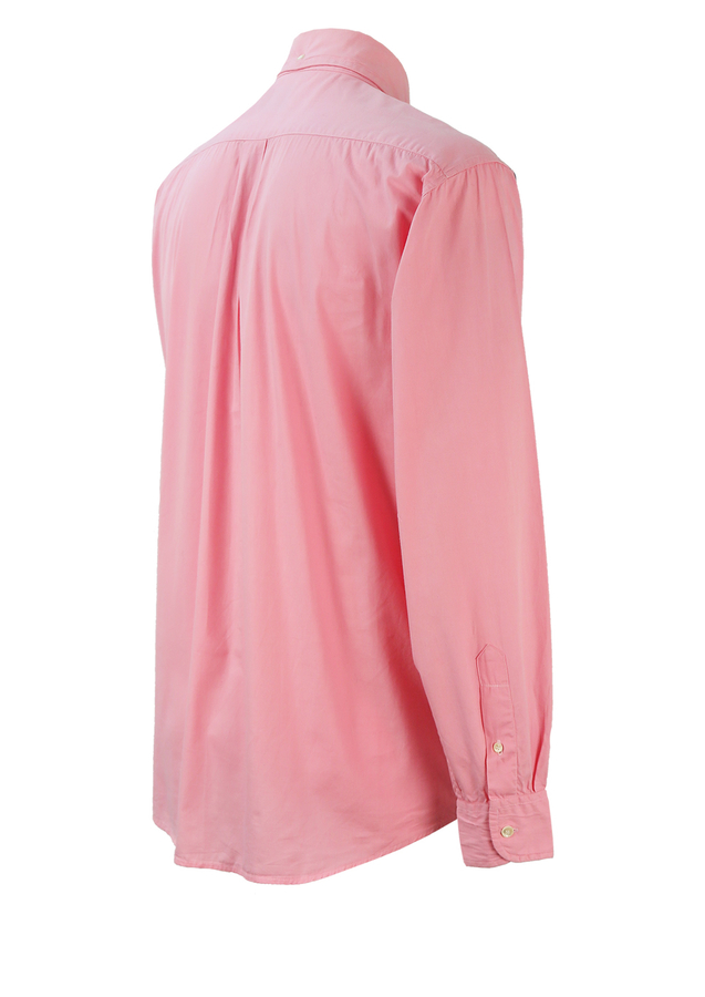 Pink Shirt with Multicoloured Patterned Patchwork Design - XL/XXL ...